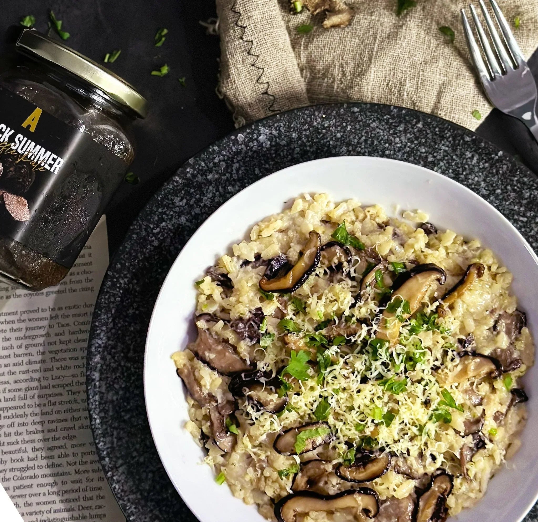 Truffle Risotto Mushroom