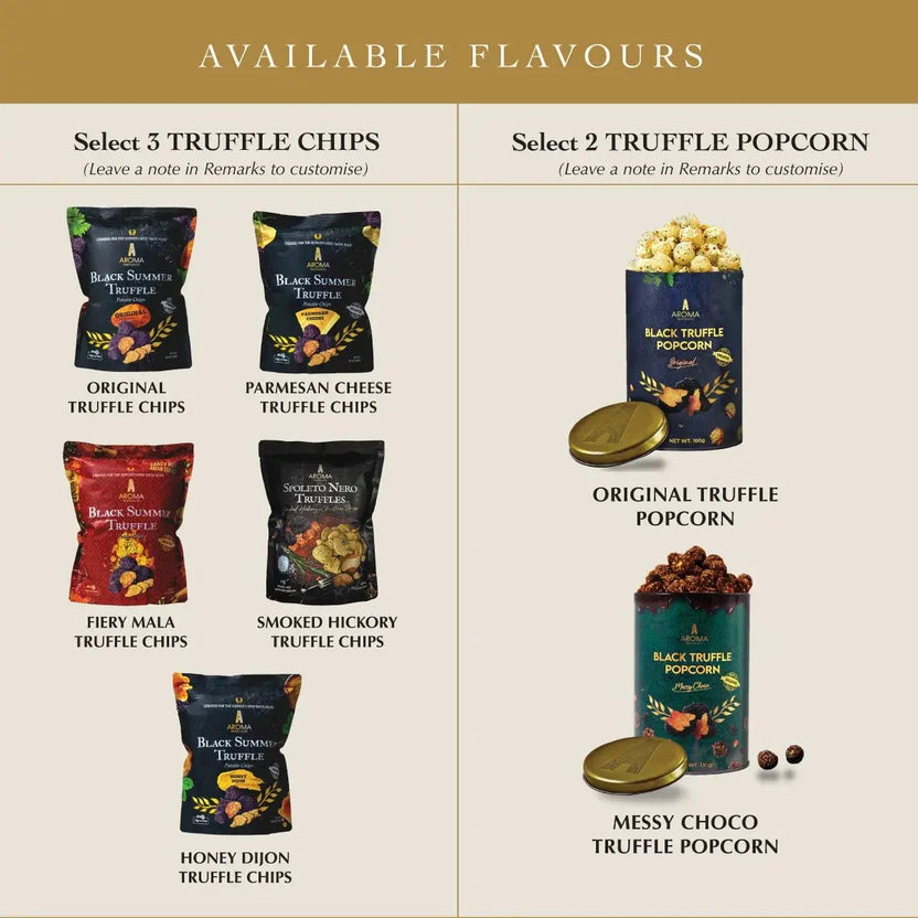 Delicious Black Truffle Popcorn for Gourmet Snacking